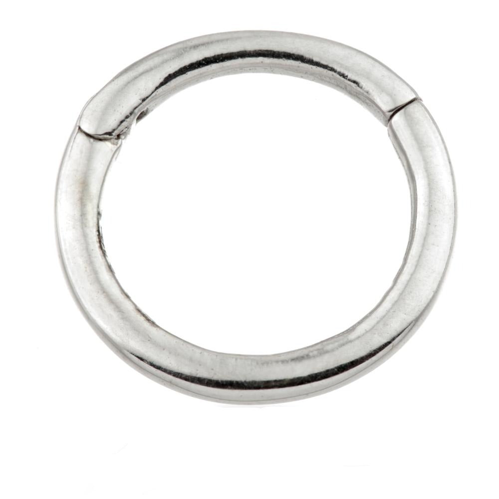 9ct Gold Plain Segment Hinge Ring (1.2mm) On Sale | ZuZu Jewellery ...